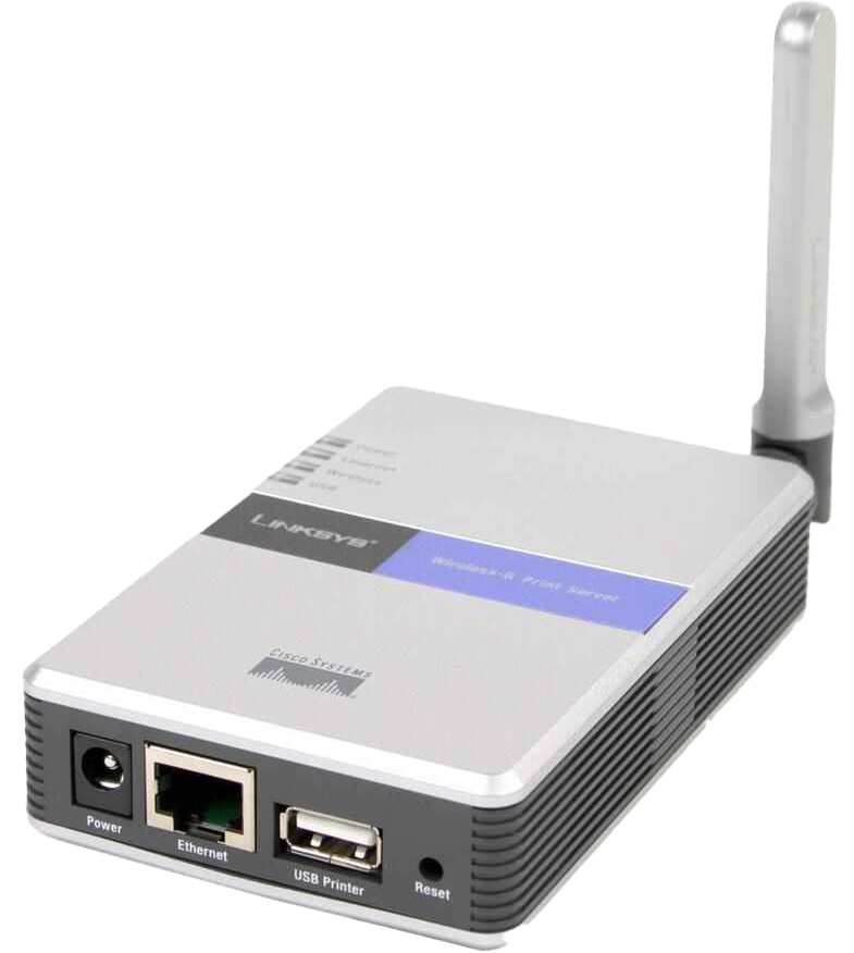 Linksys Wireless -G Printserver – HAL Computers