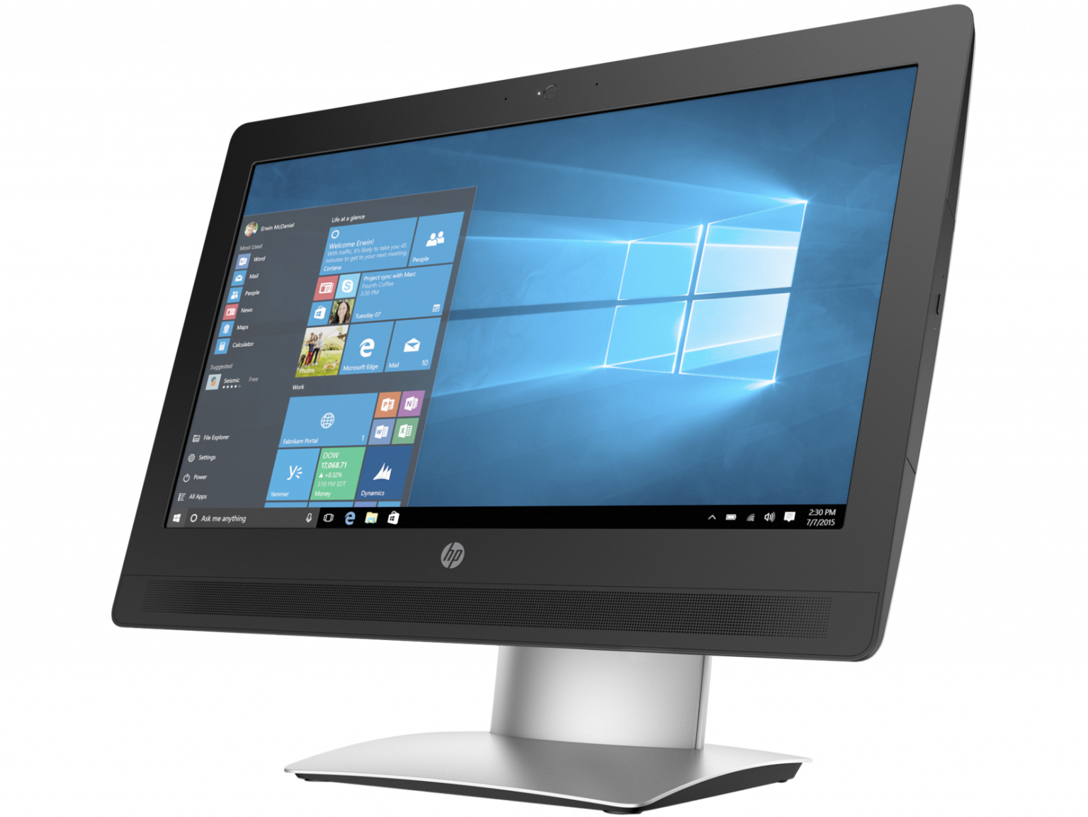 HP ProOne 400 G2 20-in Touch AiO PC (with Wireless Keyboard and Mouse) – HAL Computers